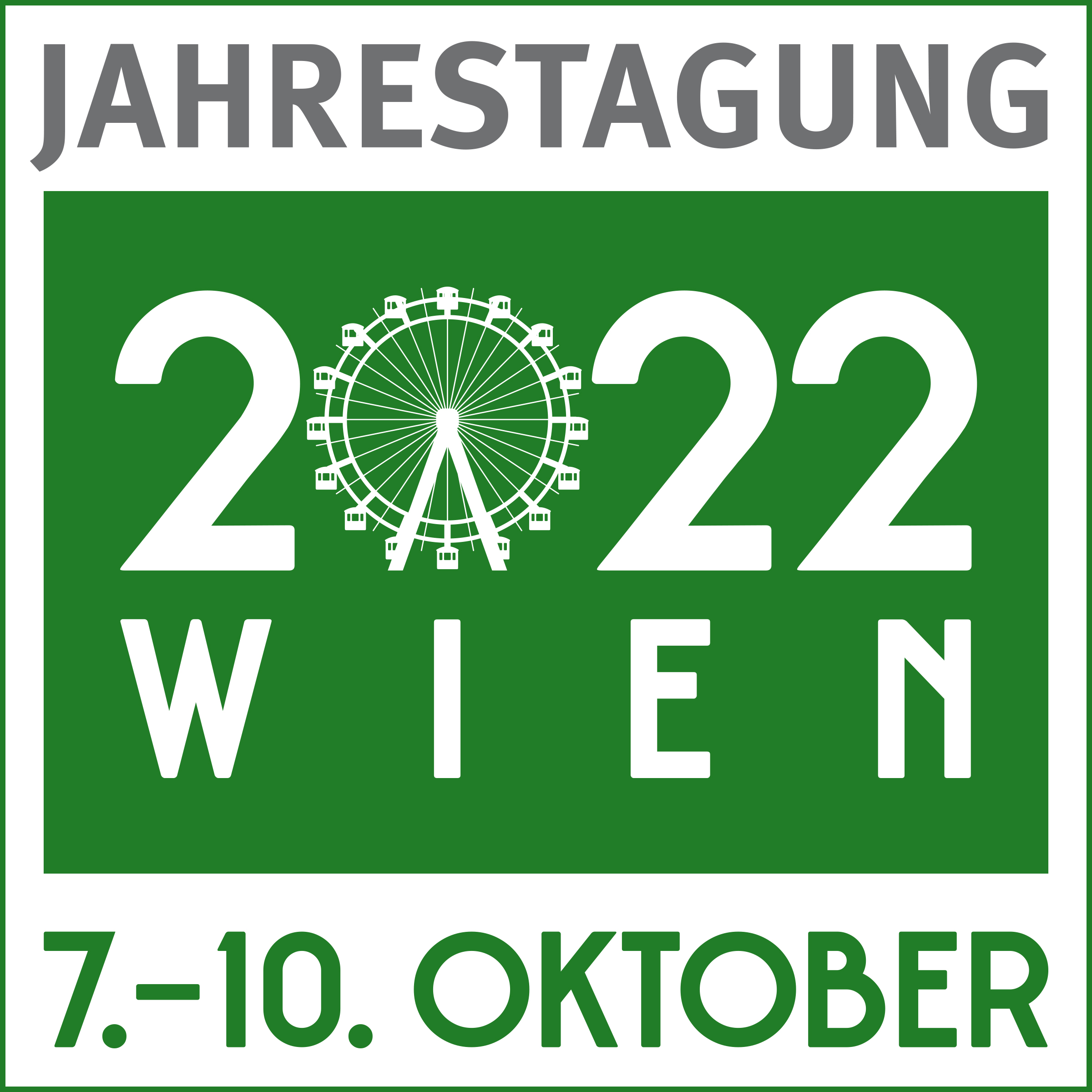 Jahrestagung 2022 – jetzt noch Tageskarten für Wien erwerben — Deutsche ...